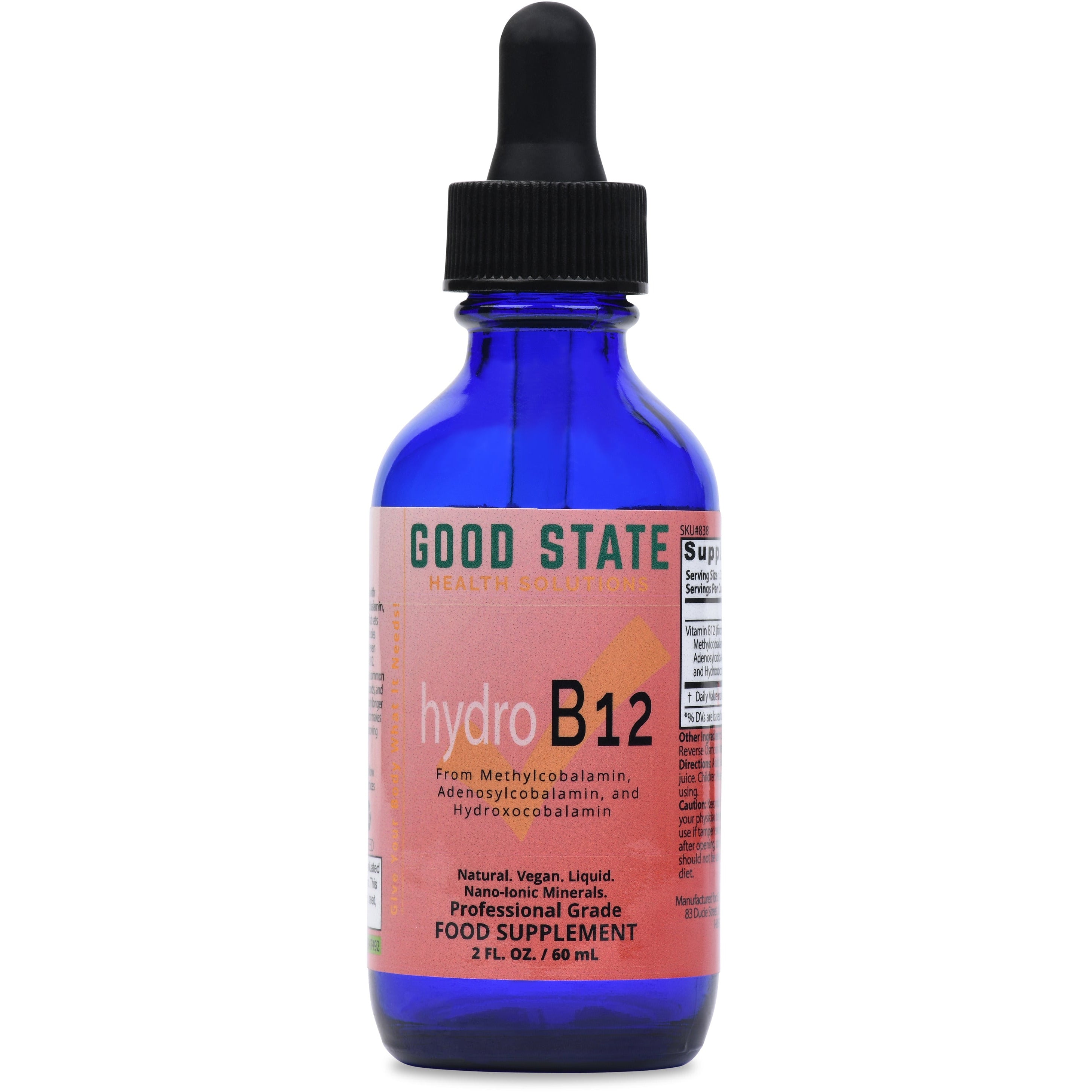 Hydro B12 | From Methylcobalamin, Adenosylcobalamin, and Hydroxocobala ...