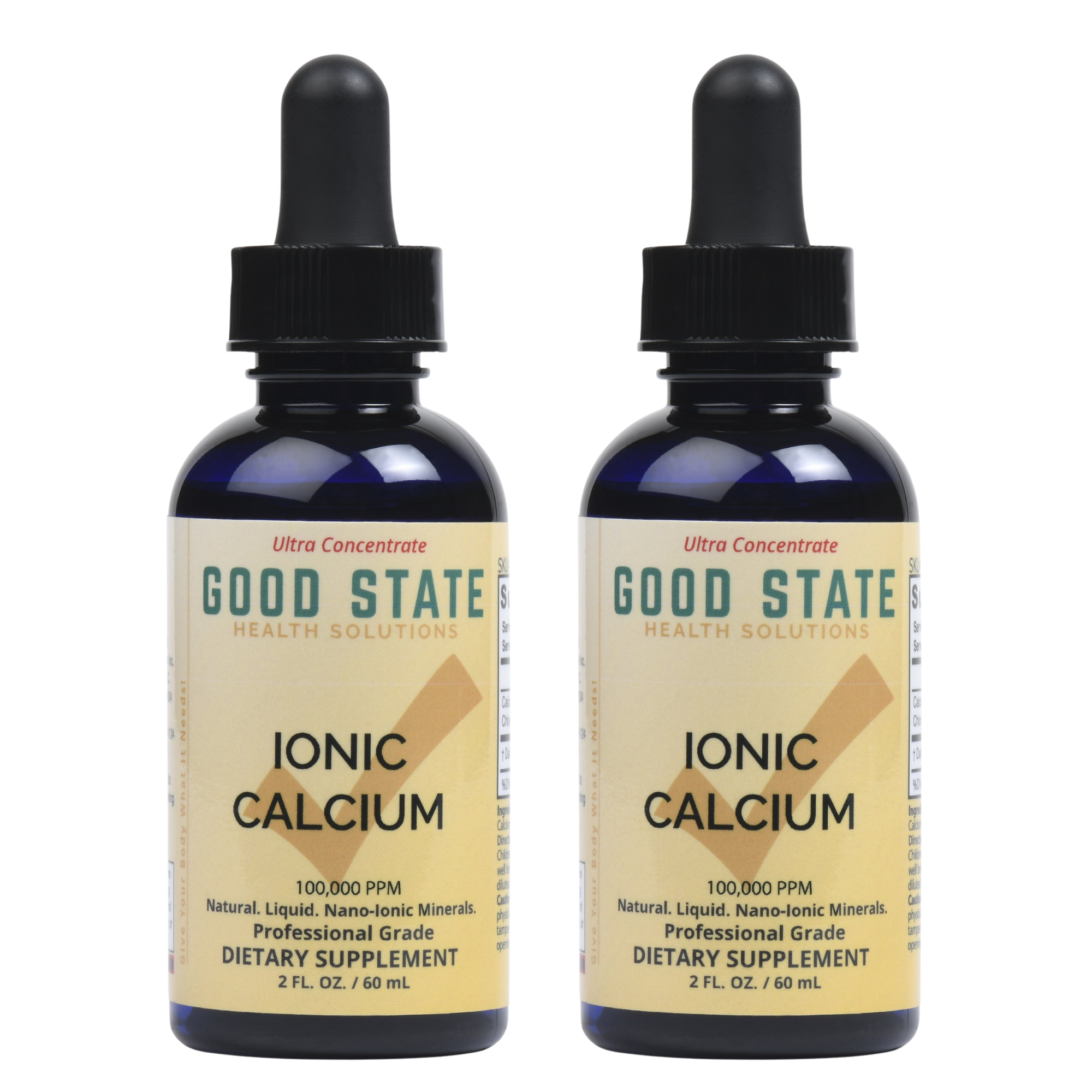 Liquid Calcium Ultra Concentrate BUNDLE | 2 FL OZ – Good State